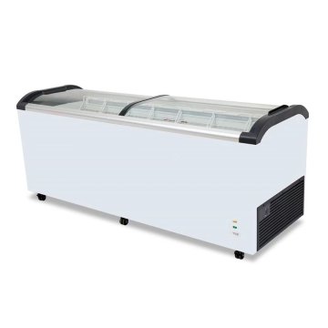 High-Grade 700L Chest Freezer with Glass Door | Hypermarket Freezer ...